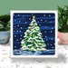 Christmas Tree 3D Box Paper Cut, Christmas Tree Light Box Svg, Xmas ...