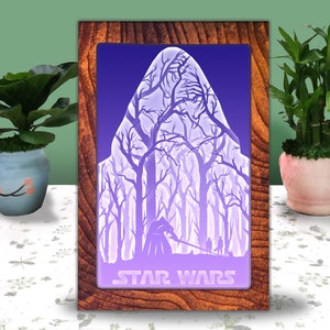 Star Cut Light Box SVG, Star Shadow Box SVG Cricut File, Star Cutting ...