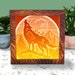 Wolf Paper Cut Light Box SVG, Wolf Shadow Box SVG Cricut File, Wolf ...