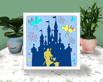 Minnie Mouse Shadow Box 3D Cut Cricut - Etsy