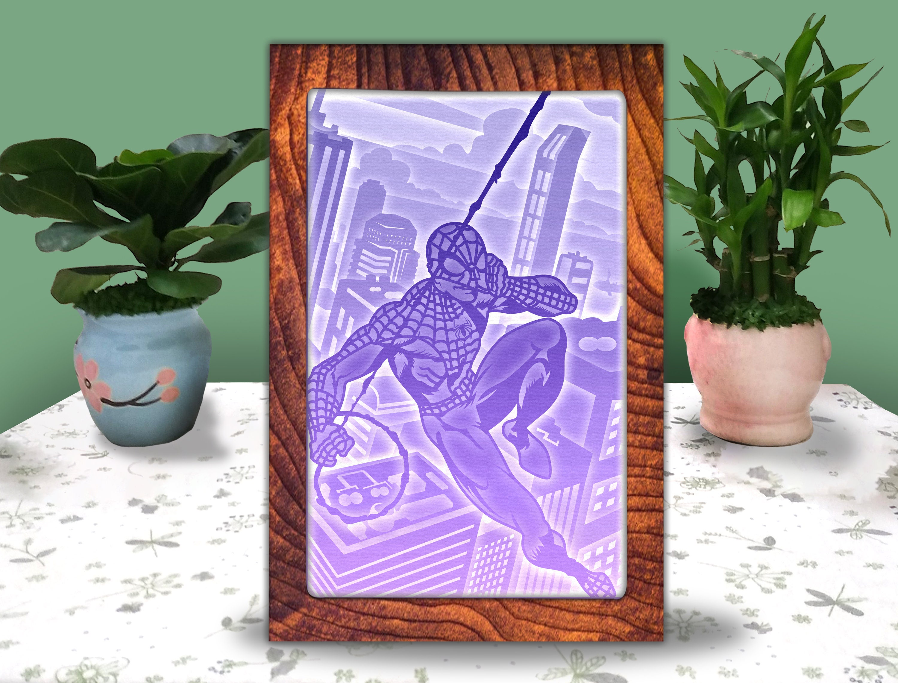 SPIDER Cut Light Box SVG, Spider Shadow Box Svg Cricut File, Spider ...