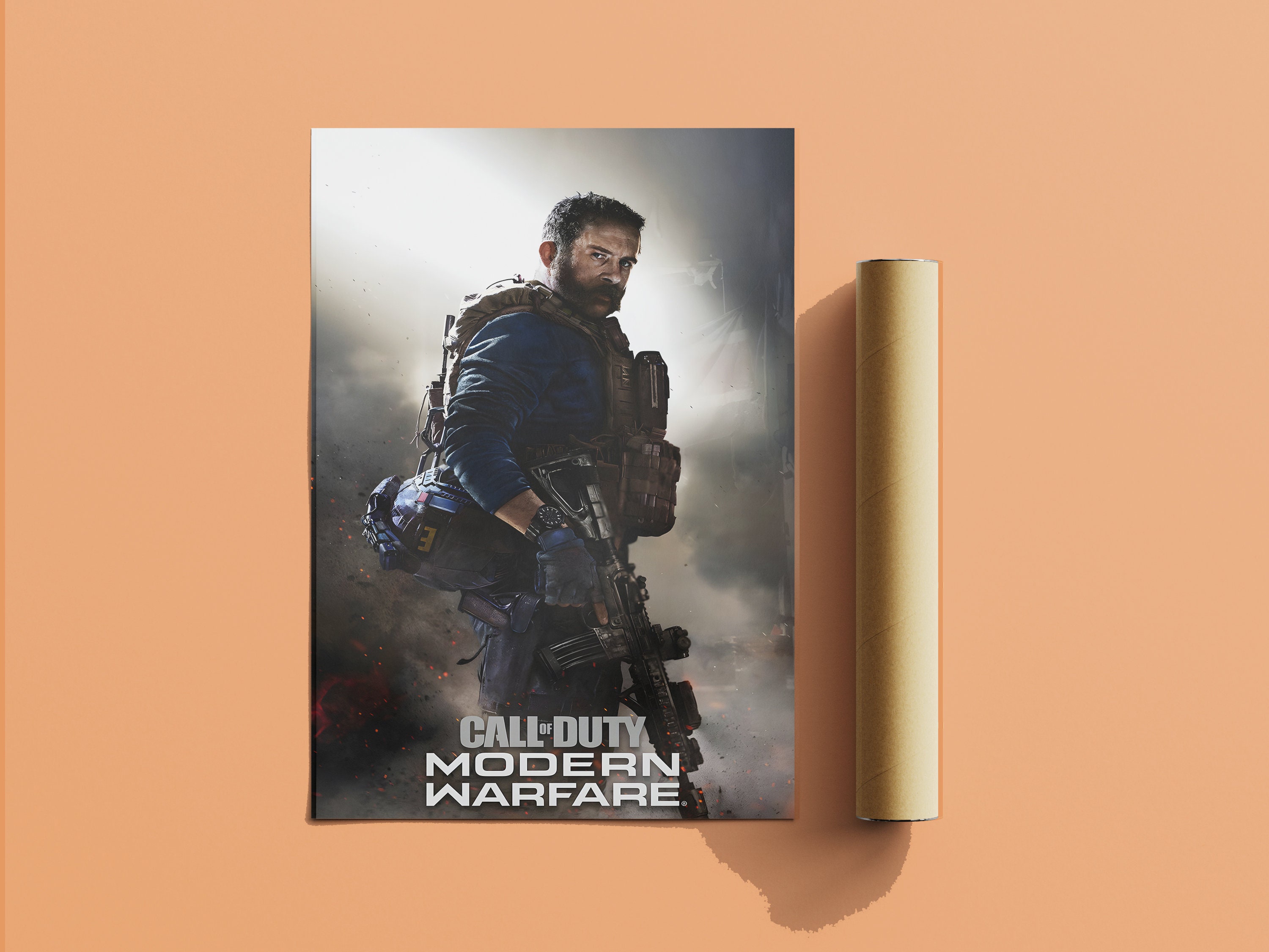 Call Of Duty Poster | Captain Price Poster | Gaming Poster Designed ...