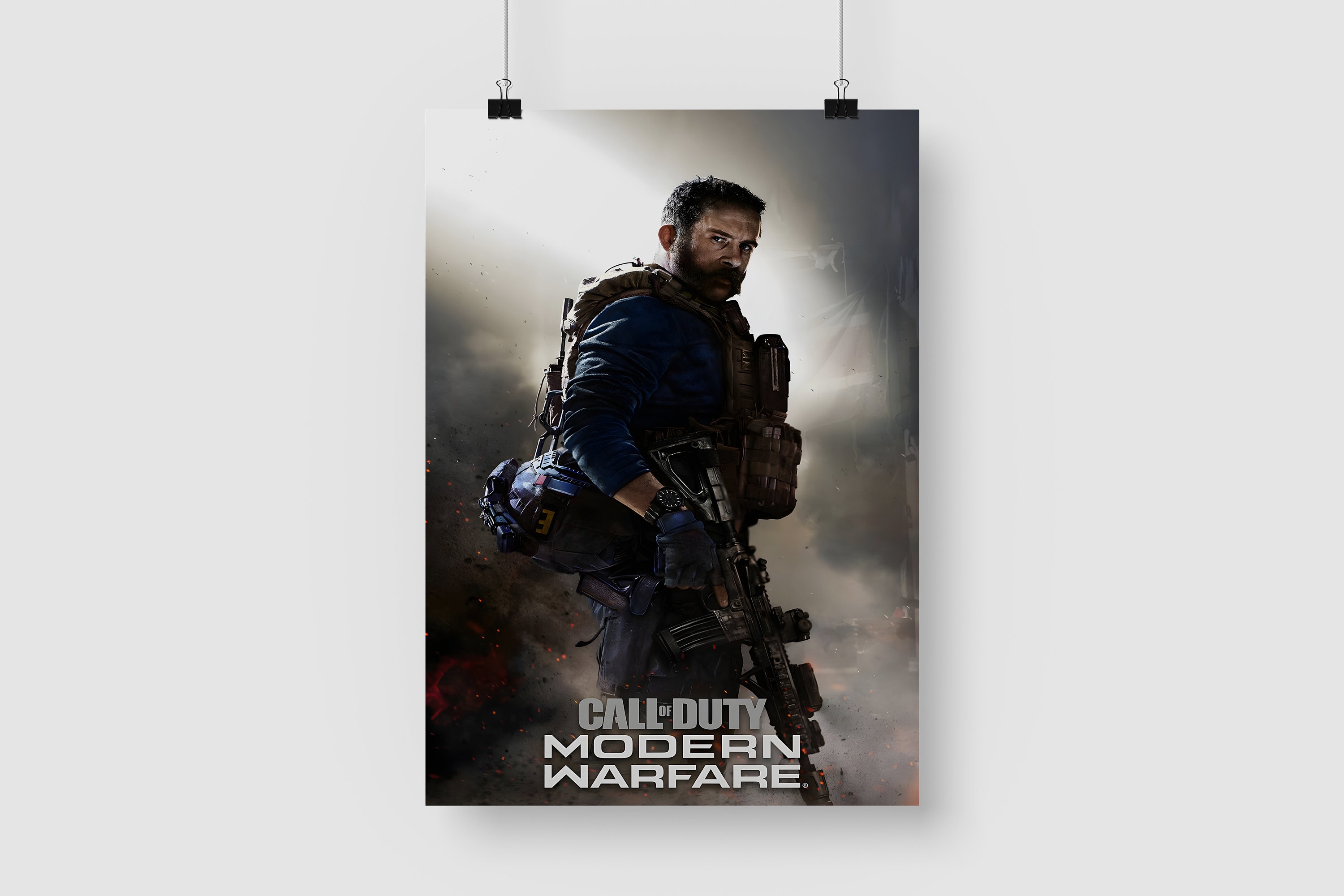 Call Of Duty Poster | Captain Price Poster | Gaming Poster Designed ...
