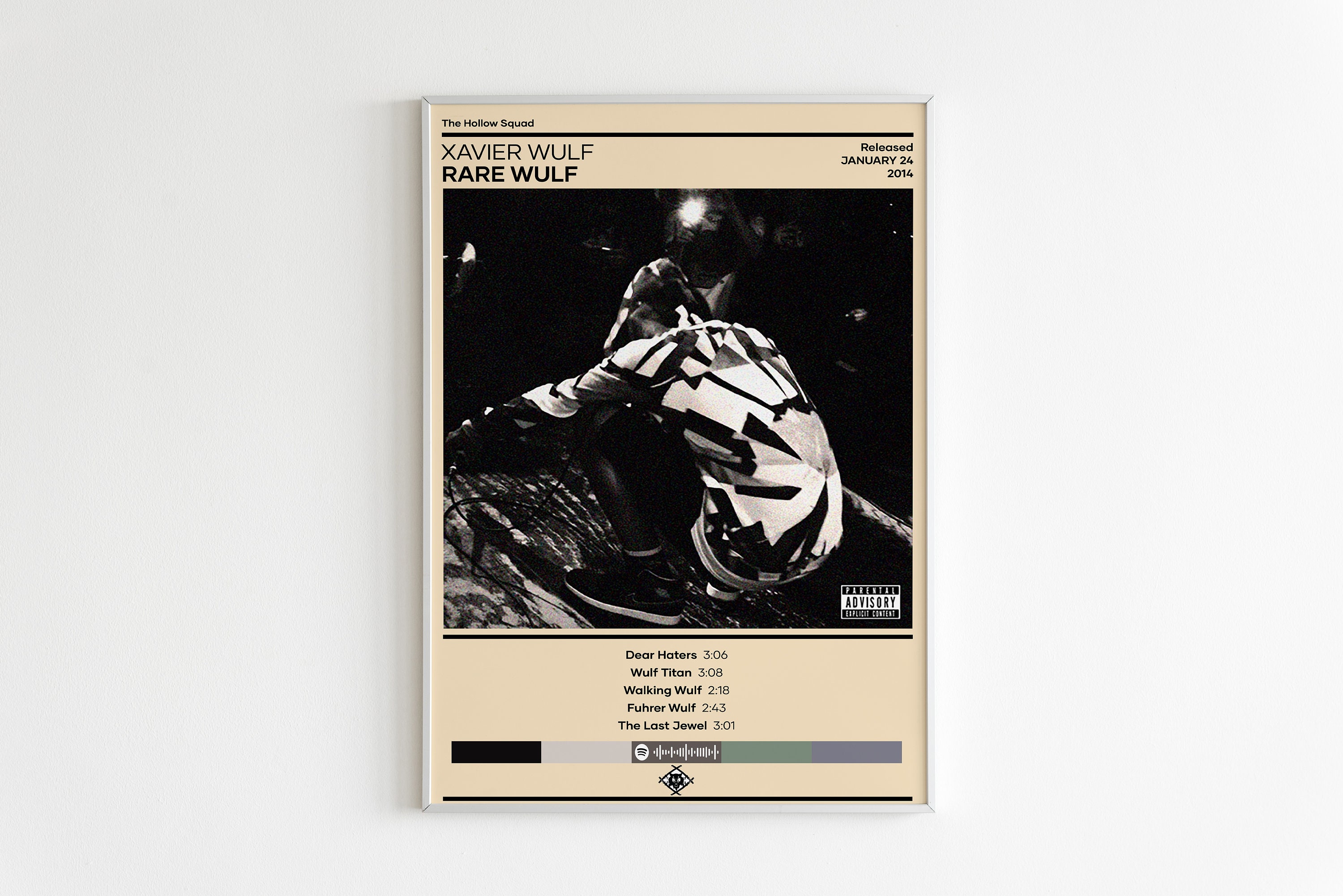 Xavier Wulf Poster | Rare Wulf Poster | Music Poster | Album Cover ...