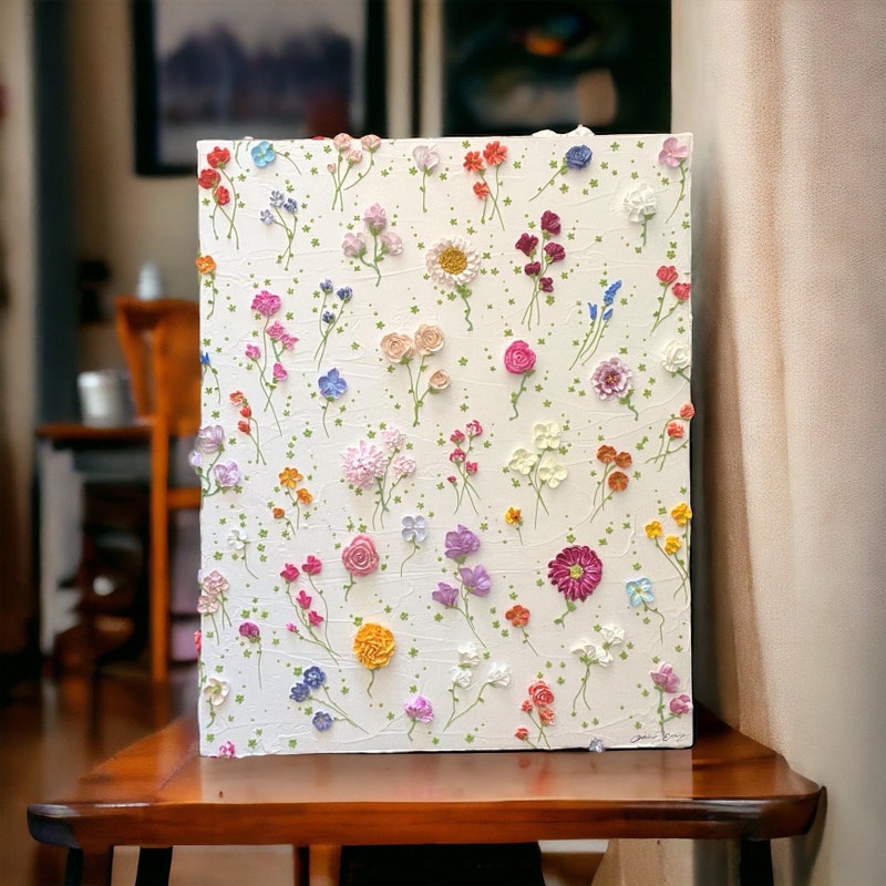 Acrylic Flowers - Etsy