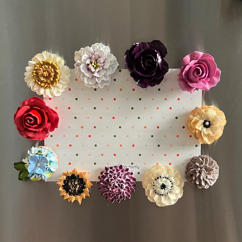Sunflower Fridge Magnets - Multiple Styles - Mini 2" - Gifts for Her ...