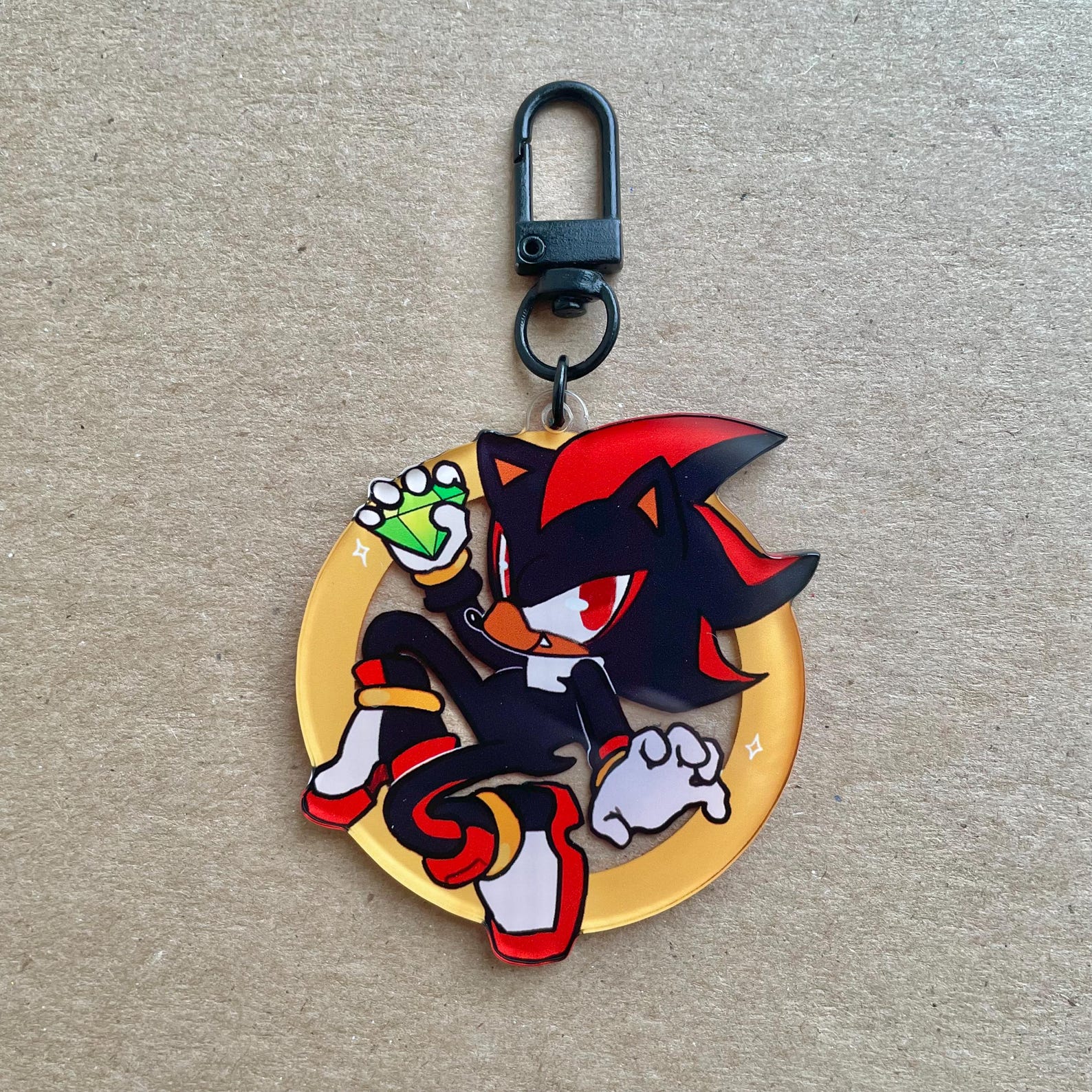 Sonic & Shadow Acrylic Keychains! - Etsy