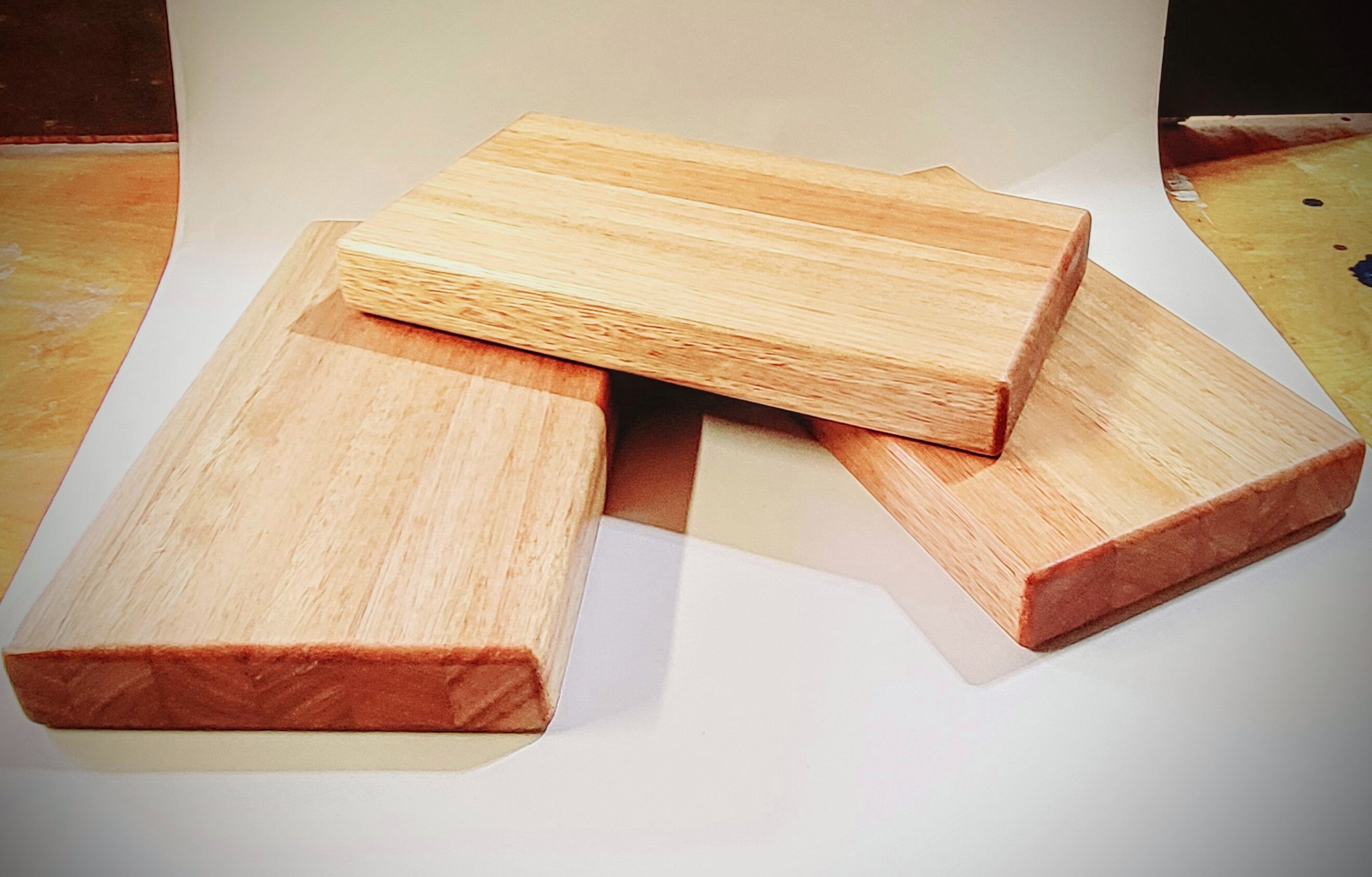 Handmade Solid Mahogany Cutting Charcuterie Decorative Board set of 3 ...