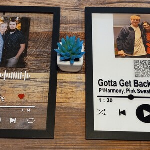 Music QR Code Frame Music Album Cover Fathers Day Gift | Etsy
