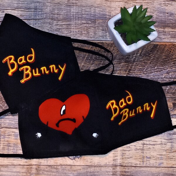 Bad Bunny Mask - Etsy