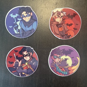 Bat Brothers 2 Vinyl Stickers - Etsy