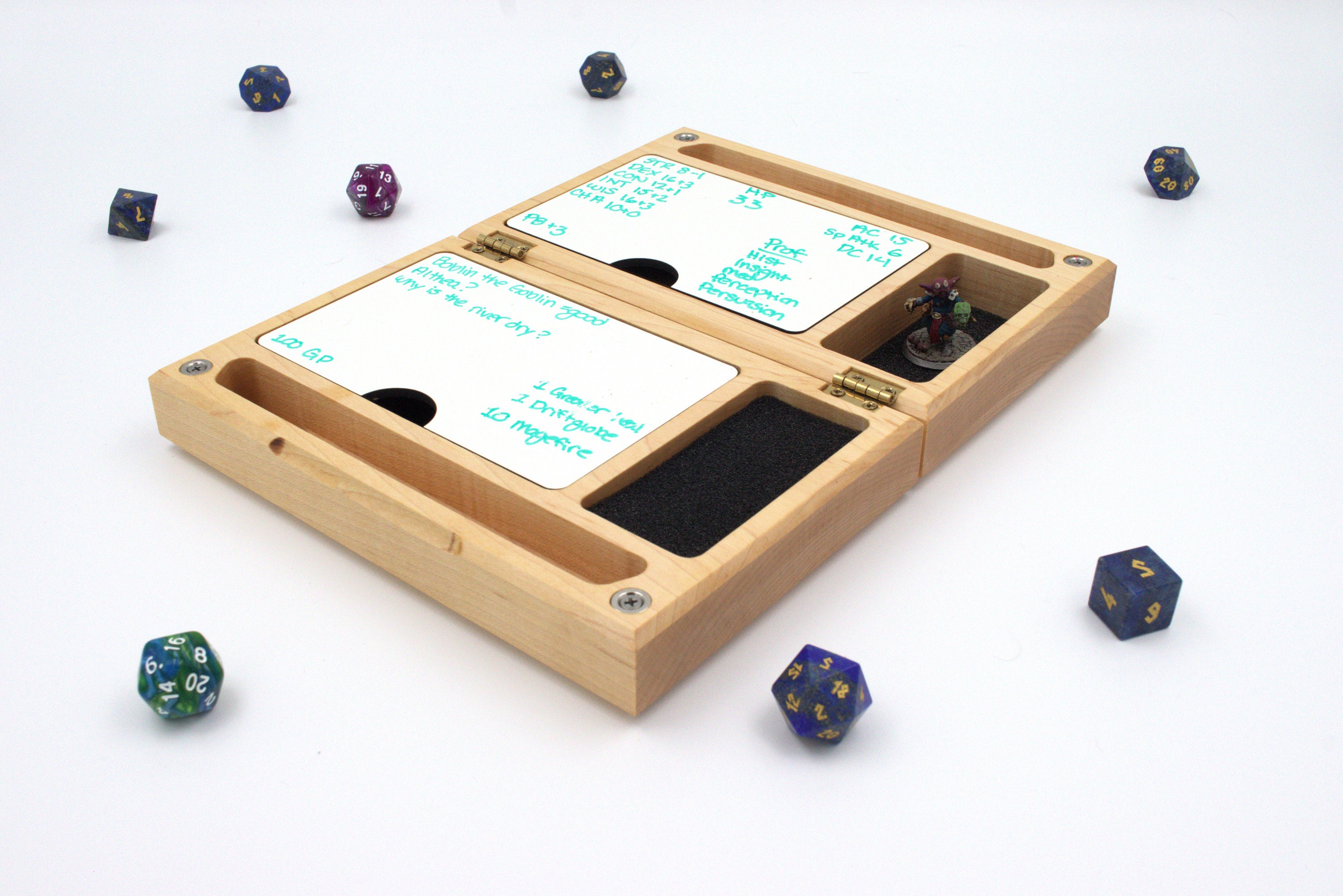 Maple Grimoire by BTA Workshop Dice Box Hero Dice Keeper Miniature ...