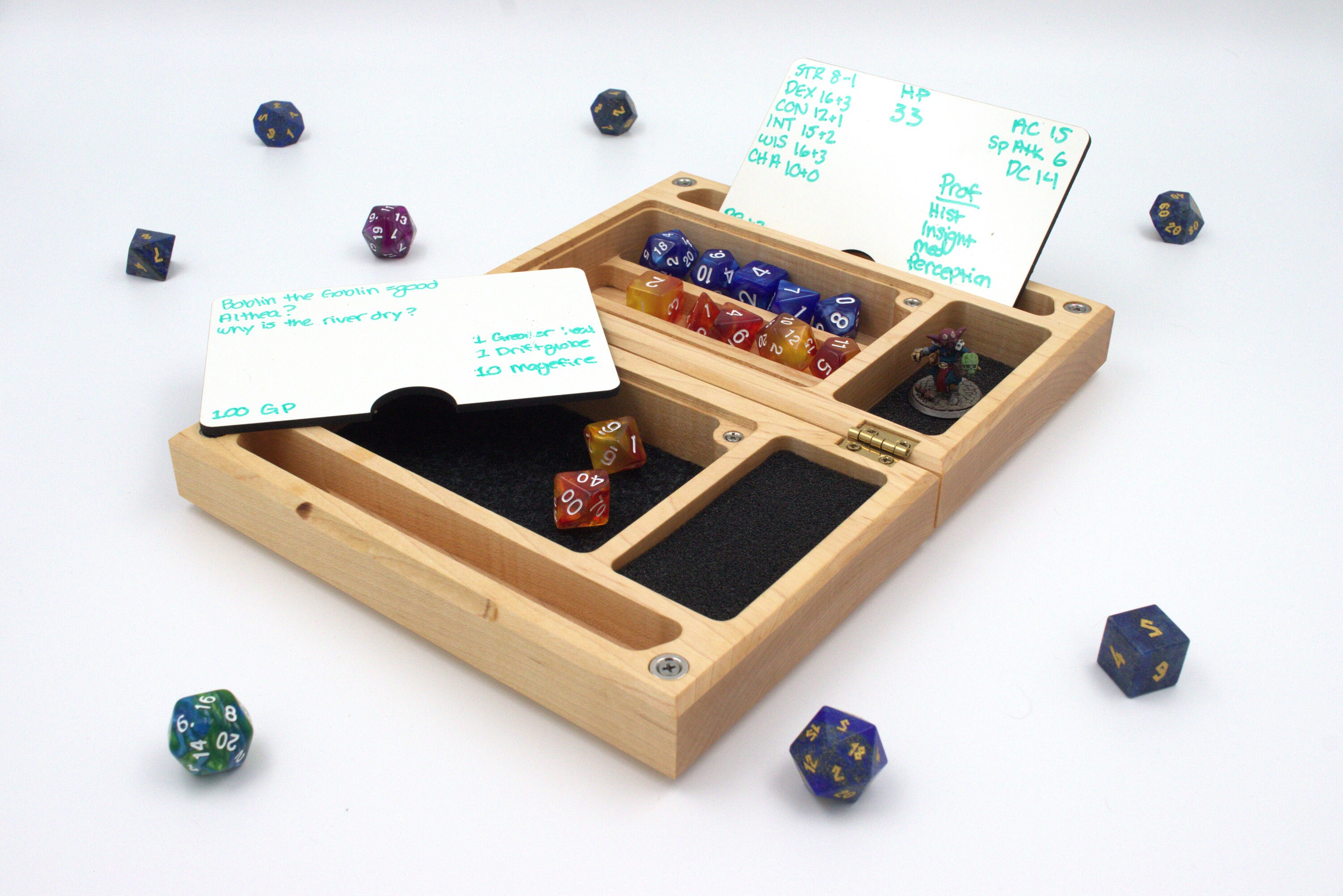 Maple Grimoire by BTA Workshop Dice Box Hero Dice Keeper Miniature ...