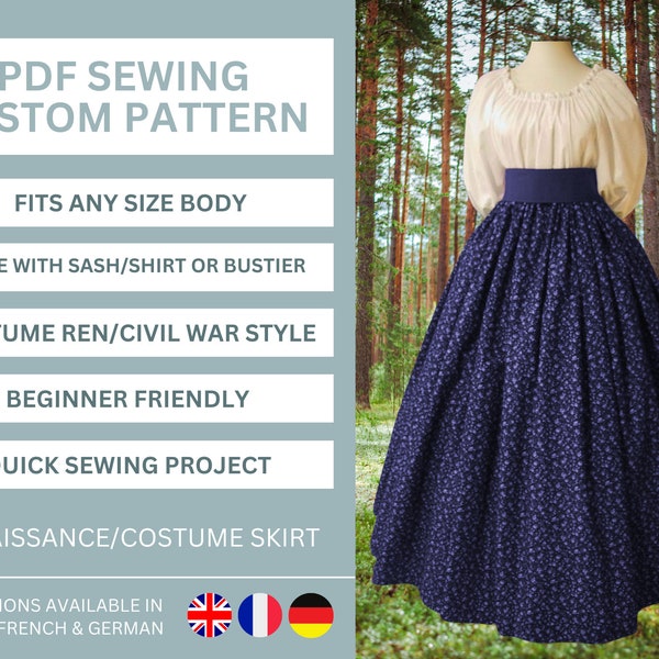 Renaissance Sewing Patterns - Etsy