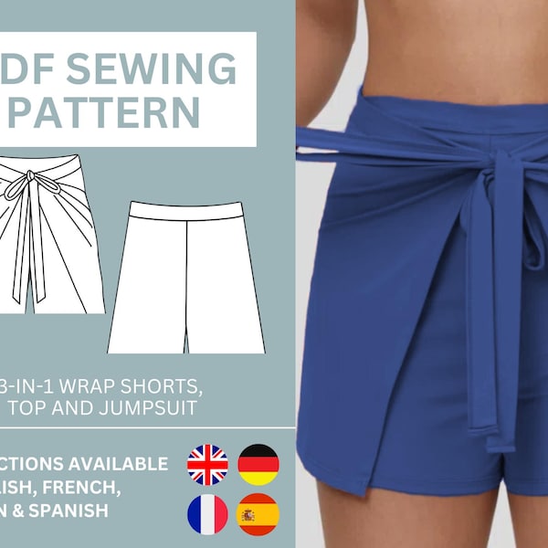 Shorts Pattern - Etsy