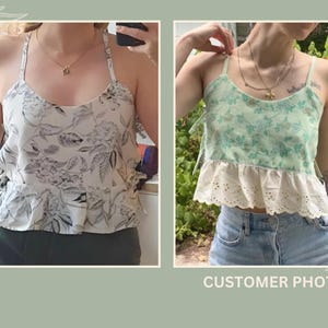 Cami Blouse Top Digital PDF Sewing Pattern | US 2-18 (uk/aus 6-22 ...