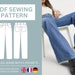 Shorts Casual Comfy Sewing Pattern XS-XXL Loungewear, Pajamas, Exercise ...