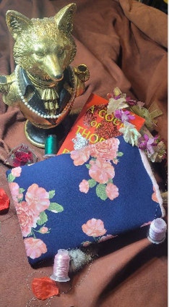 Pink Flowers Book Cover - Etsy