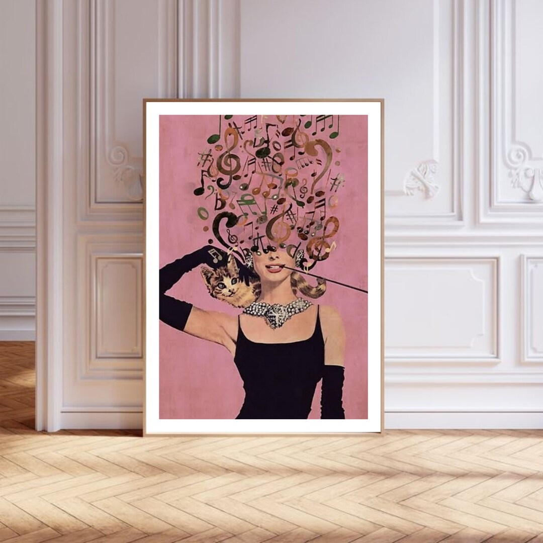 Accent Wall Girly Art Chic Decor for Your Space With Stylish Designs ...