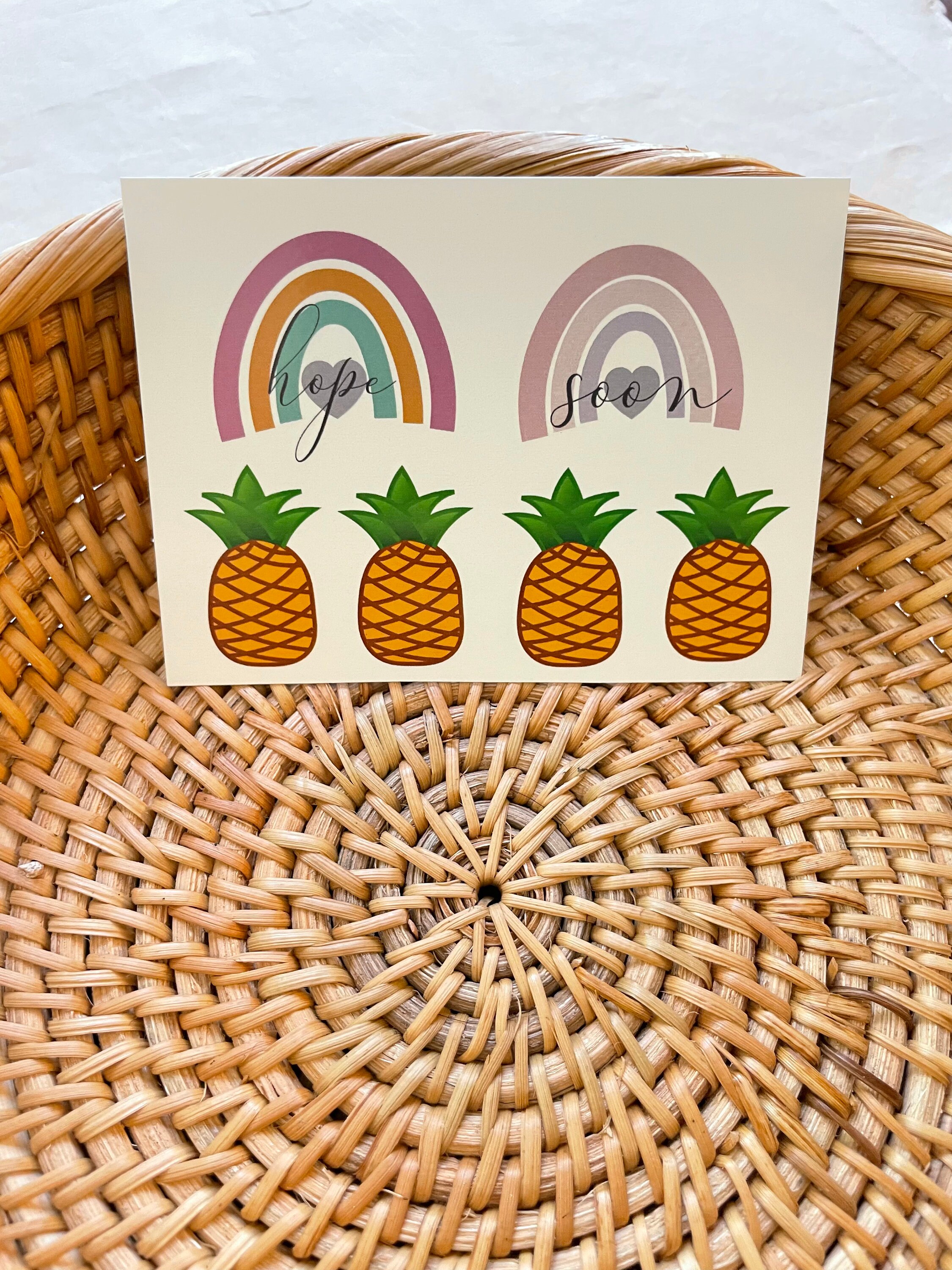 Pineapples and Rainbows Mini Tattoo Sheet (set of 6), Lucky Charm, IVF ...