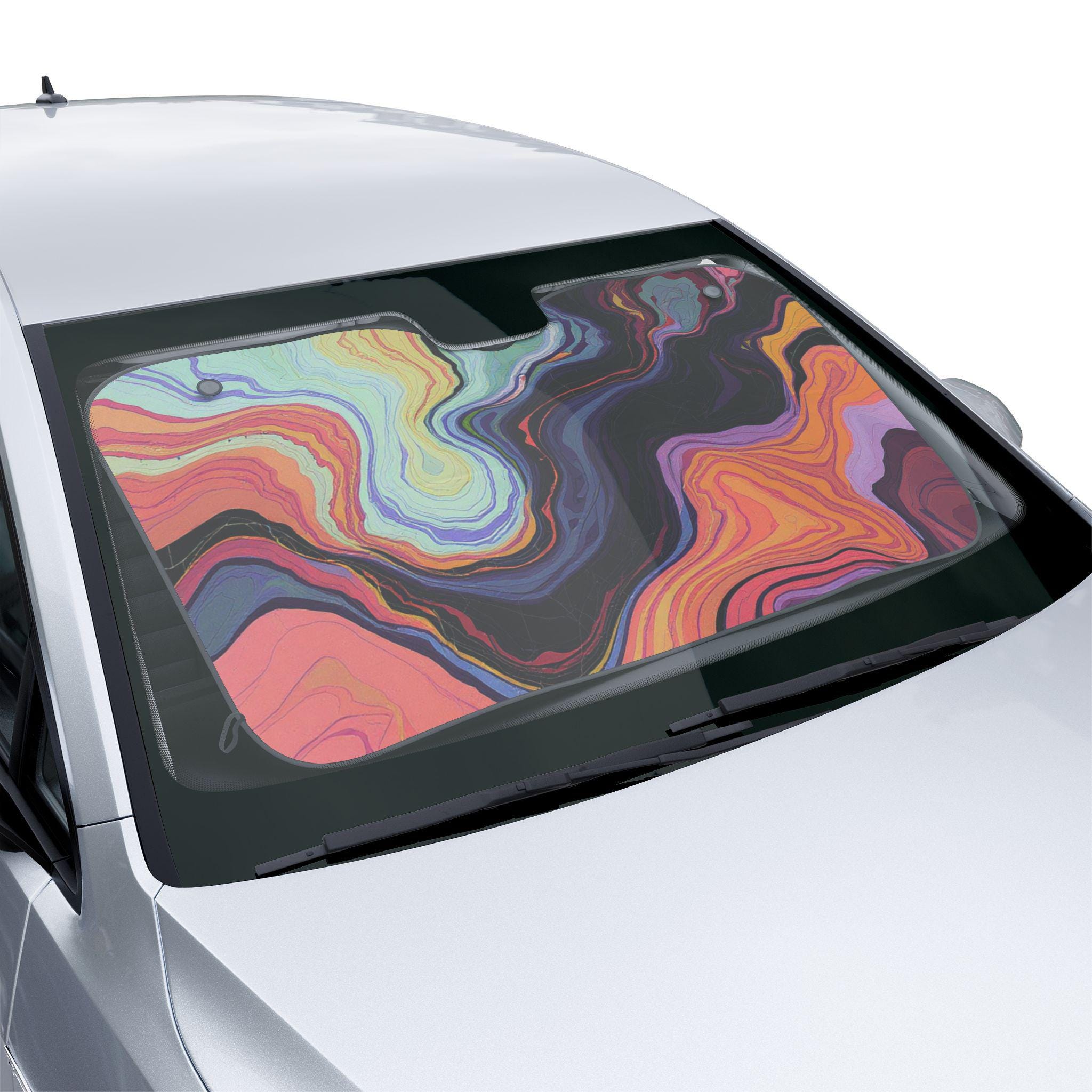 Slick Art Car Sun Shade - Etsy
