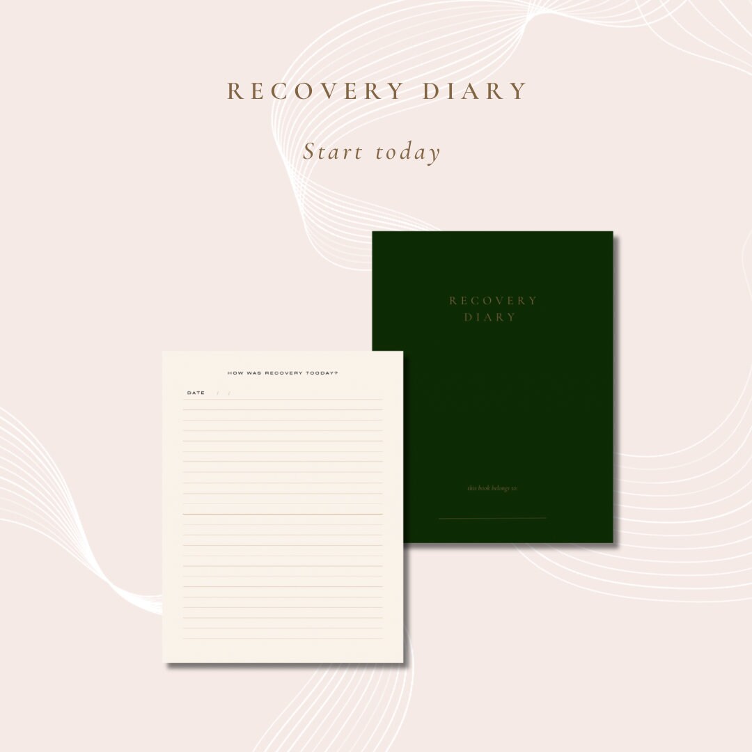 Digital Recovery Diary, Daily Reflection Journal, Personal Recovery ...