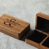 Thin Ring Box, Rotating Engagement Ring Box, Personalized Ring Box ...