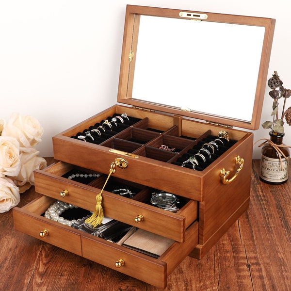 Box With Mirror - Etsy