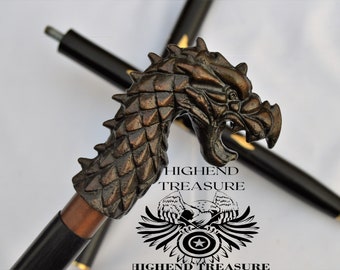 Dragon Walking Stick - Etsy