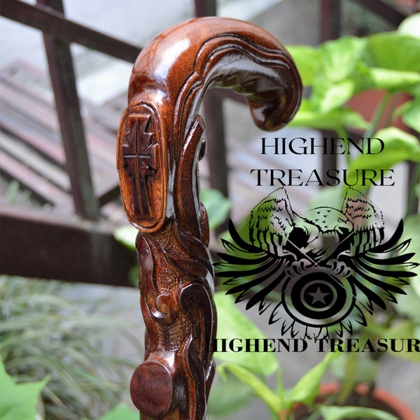 Christian Cross Walking Stick - Etsy