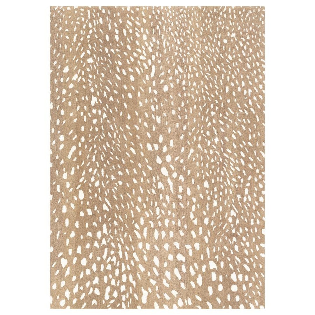Leopard Print Wool Rug: Hand Tufted Animal Design Carpet Christmas Day ...