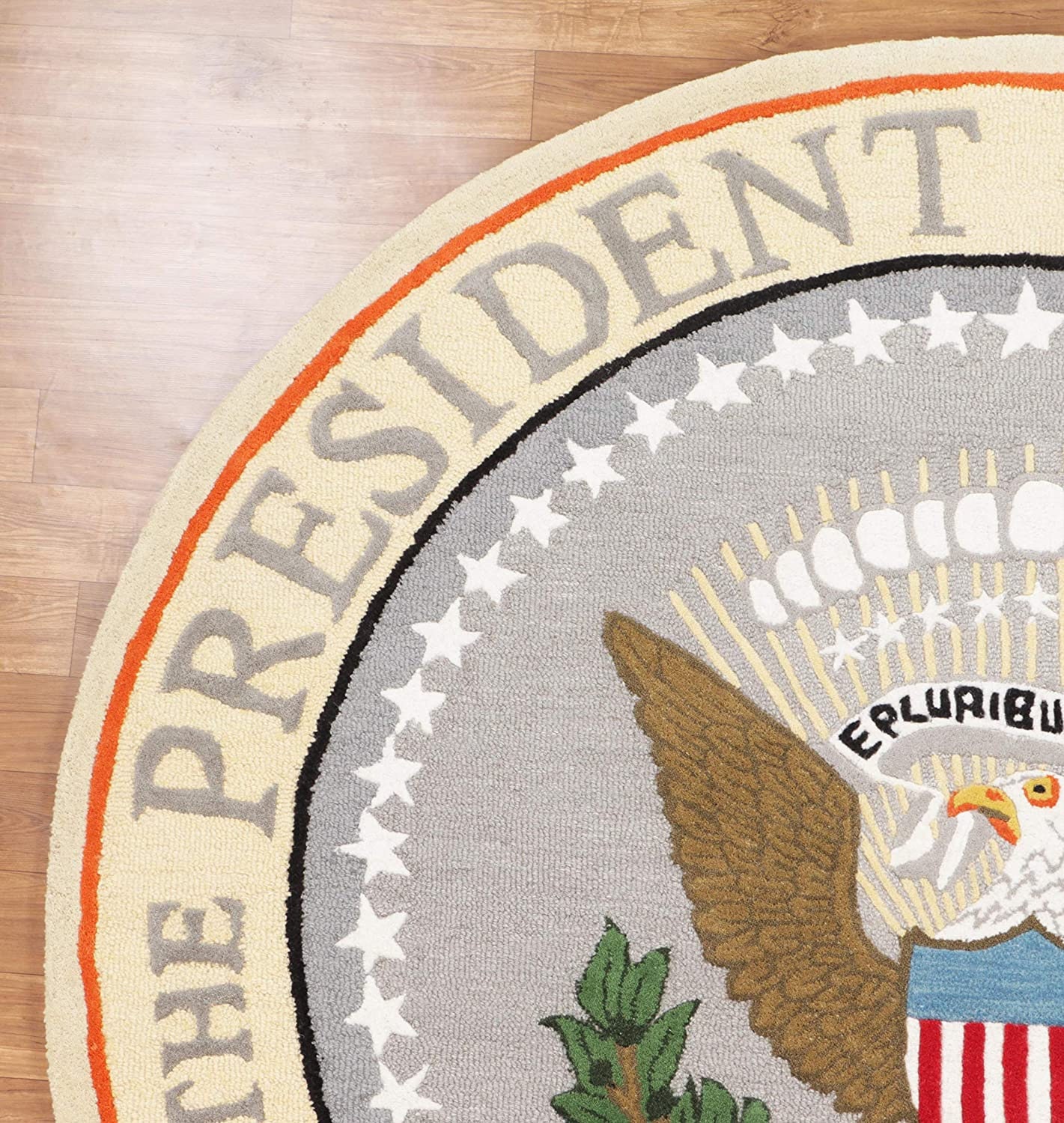 US Logo Seal of President Flag 6'x6' Eagle Pluribus President Hand ...