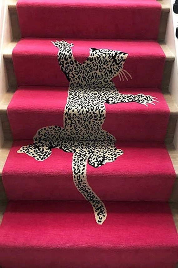 Leopard Area Rug Animal Print Rug Green Area Rug Carpet - Etsy