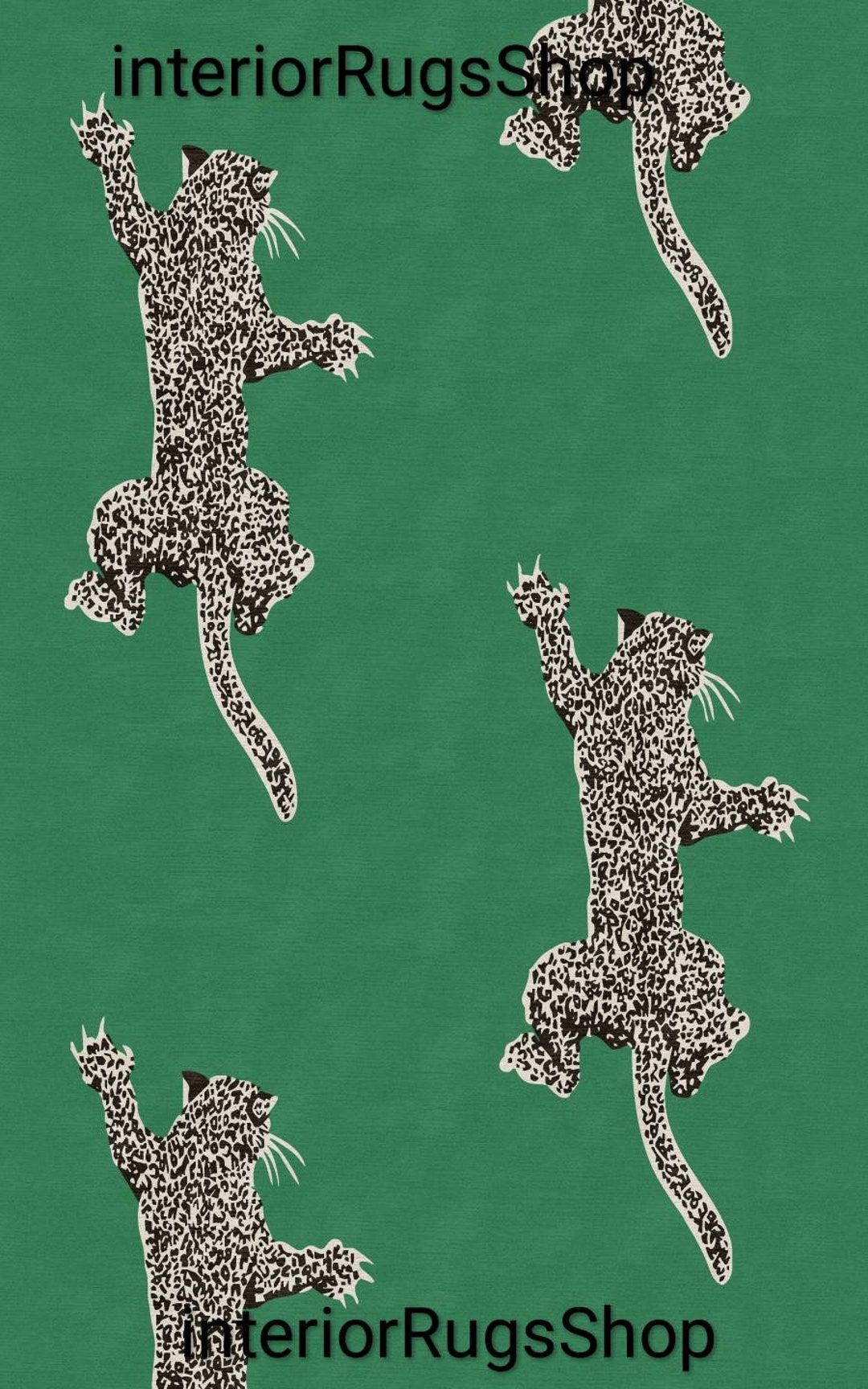 LEOPARD DESIGN RUG Animal Print Rug, Leopard Hand Tufted, Modern Design ...