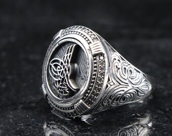 Ottoman Silver Ring - Etsy