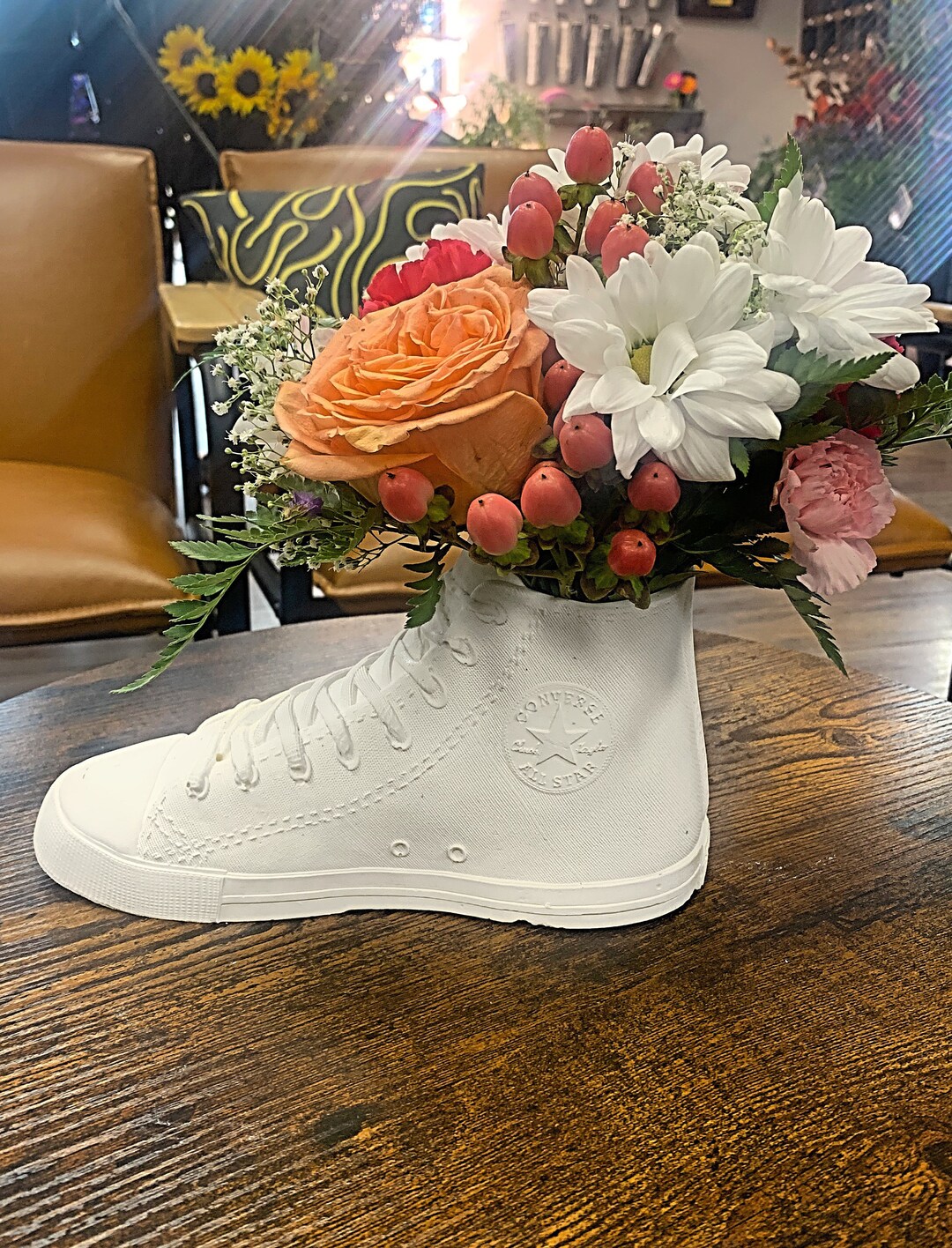 Converse Inspired Sneaker Pot - Etsy