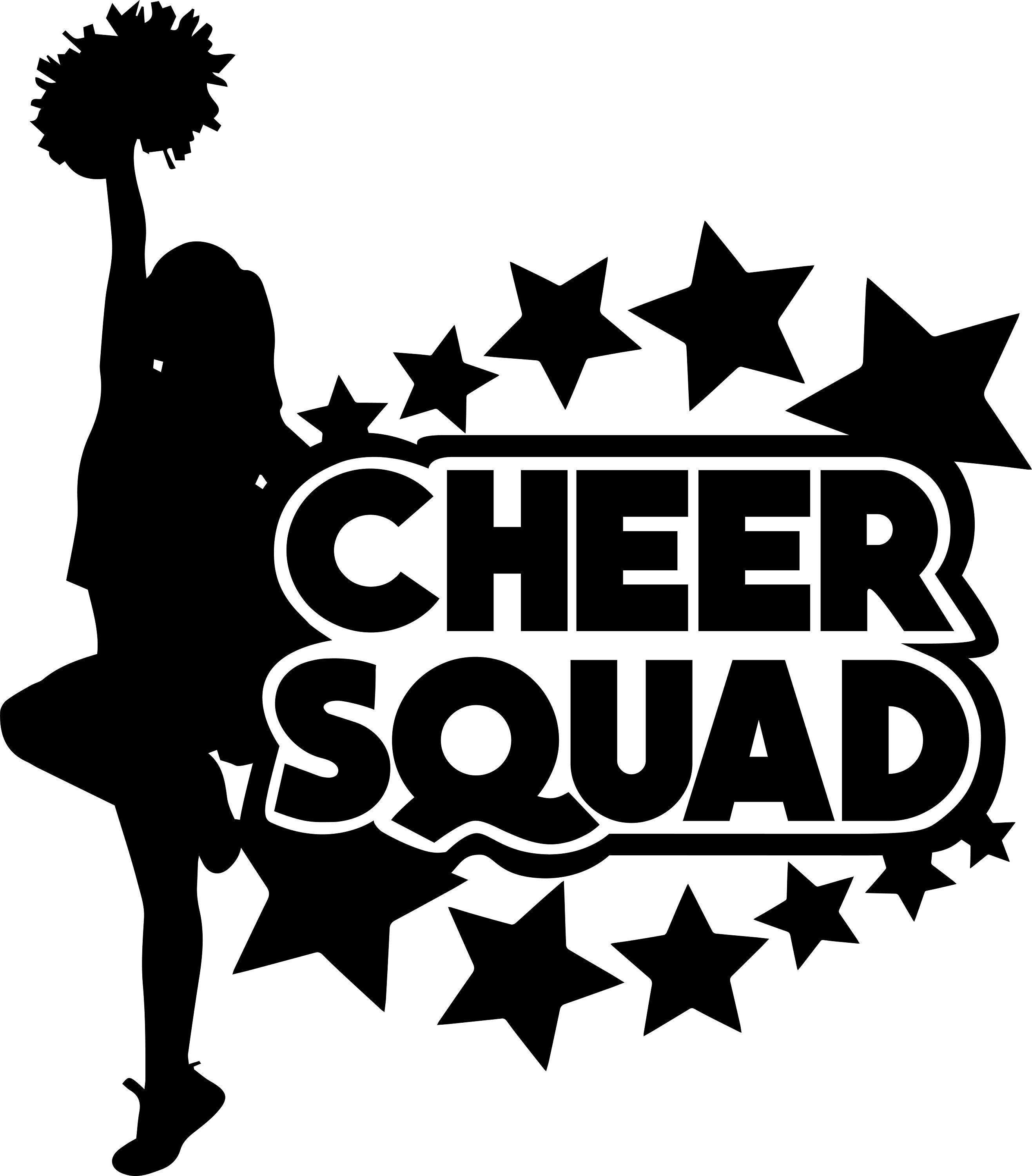 Cheer Squad SVG, Cheerleader SVG, Cheerleading, Cheer Leader SVG ...