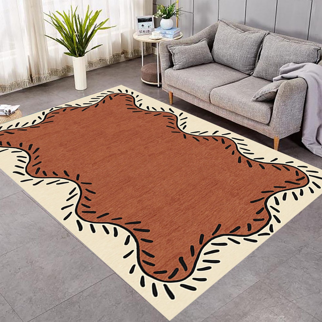 Skin Pattern,ethnic Rug,brown Decor,abstract Rug,salon Decor,kitchen ...