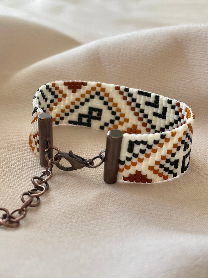 Handwoven Miyuki Beaded Bracelet - Etsy