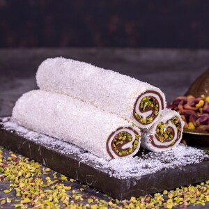 Coconut With Nutella Delight, Turkish Delight, Luxury Special Delights ...