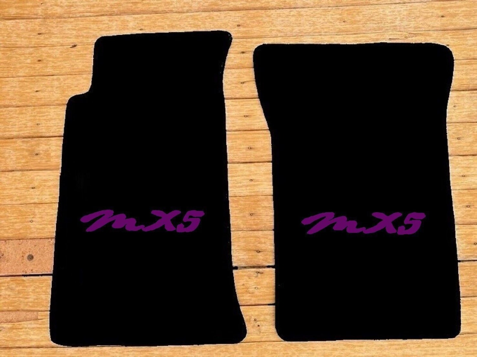 Fit for Mazda Miata Mx5 Roadster Custom Velour Floor Mats Carpet Black ...