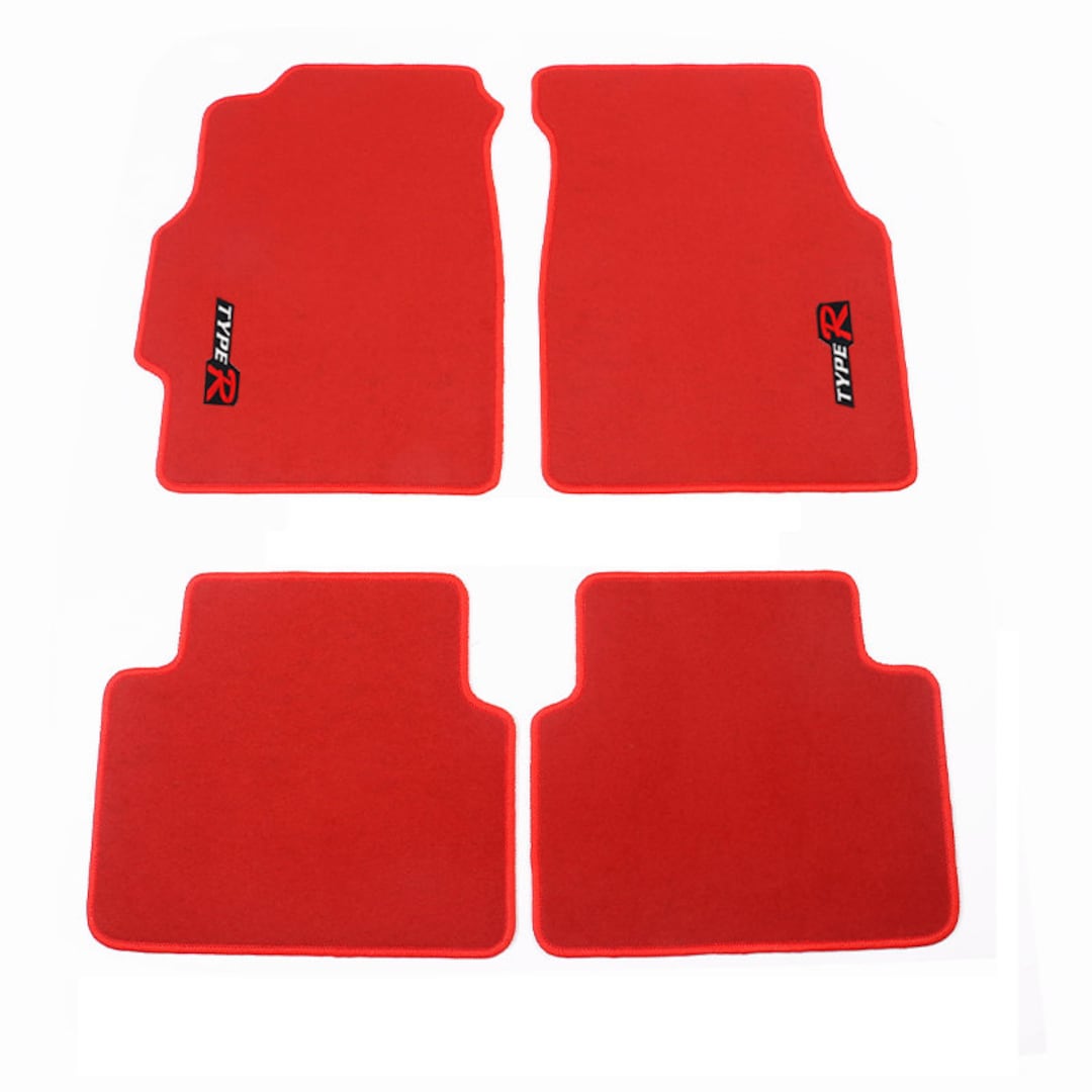 For Integra Dc 2 Coupe Type R Floor Mats Carpet Red Set Of4 - Etsy