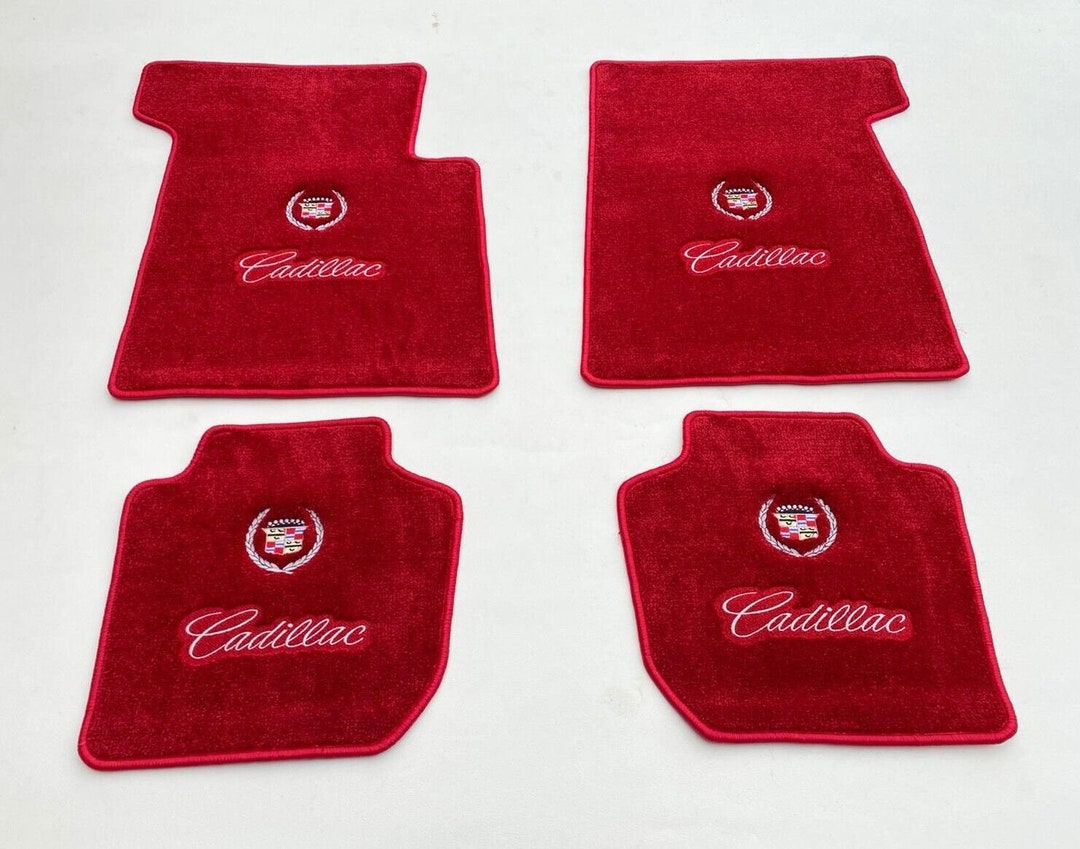 For Cadillac Eldorado Floor Mat Mats Carpet Red Set Of4 Fits - Etsy
