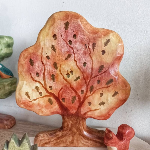 Wooden Tree Toy - Etsy