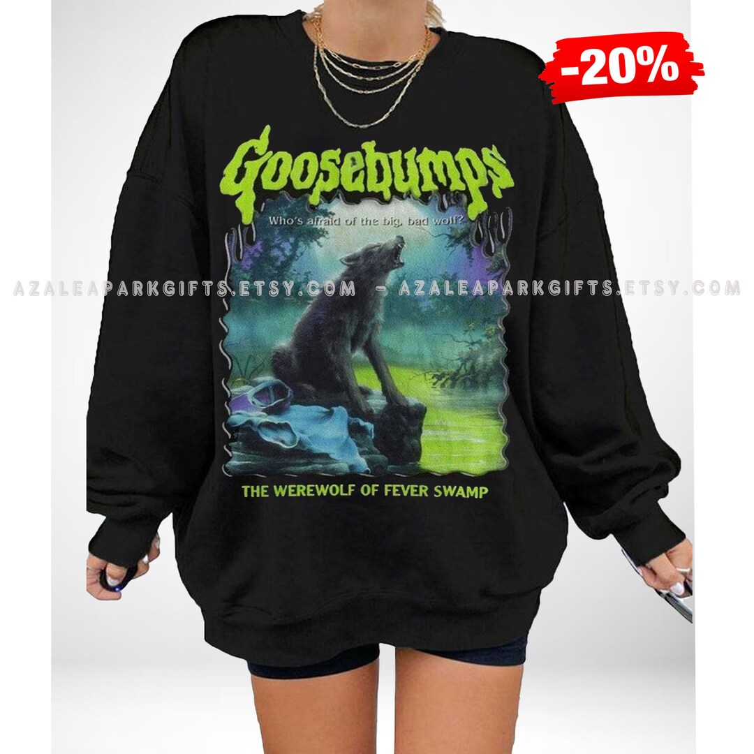 Goosebumps Werewolf Halloween Shirt Crewneck Sweatshirt, Goosebumps ...
