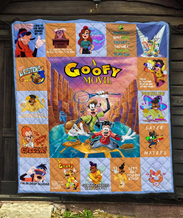 Goofy Blanket, Goofy and Friends Throw Blanket sold by Tabby Practiced ...
