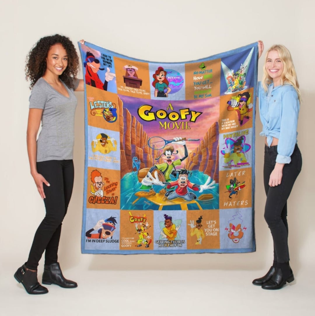Goofy Blanket Goofy Baby Blanket Powerline Blanket Goofy - Etsy