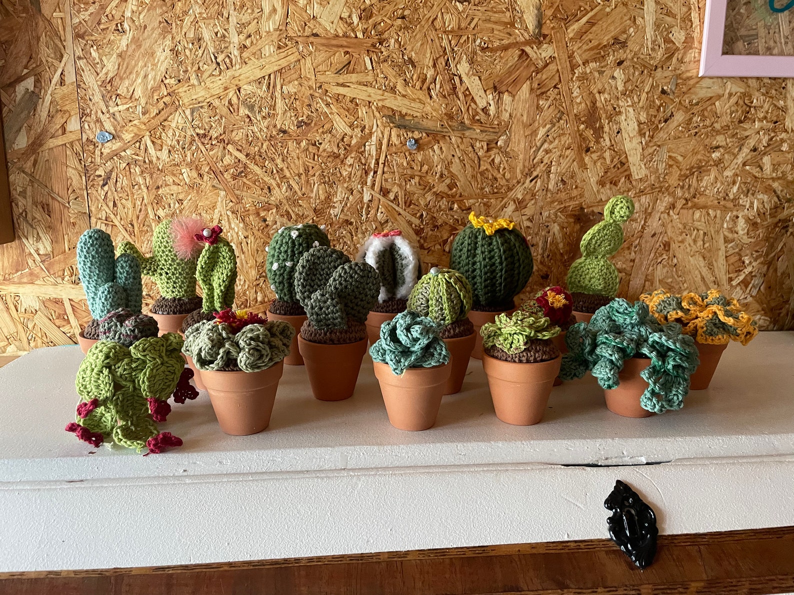 Crochet Cacti Pattern, Cacti Pattern, Crochet Pattern, Mini Cacti - Etsy