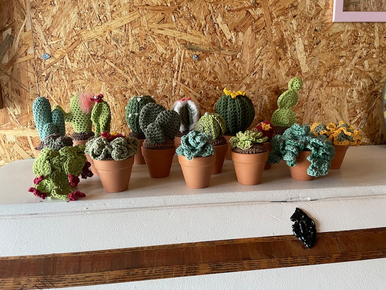 Crochet Cacti Pattern, Cacti Pattern, Crochet Pattern, Mini Cacti - Etsy