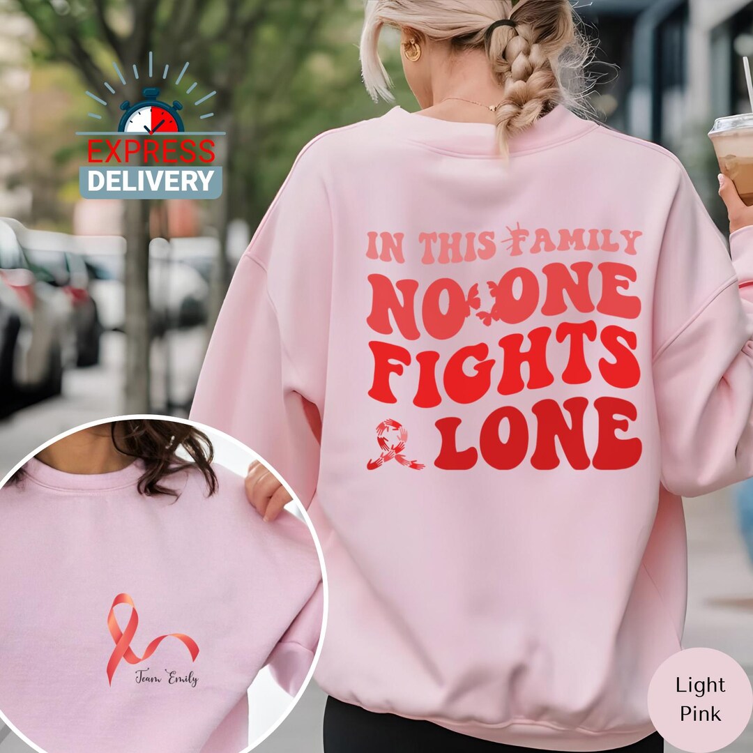 Personalized Sickle Cell Awareness Sweatshirt, Sickle Cell Red Ribbon ...